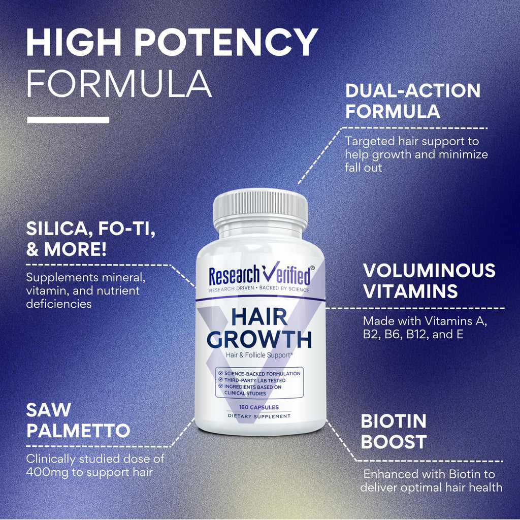 natural hair growth support vitamins