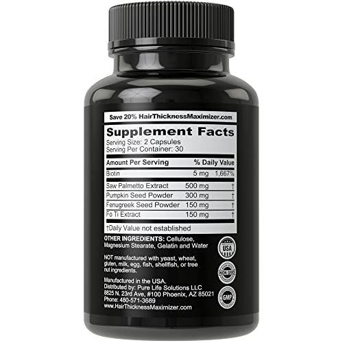 natural hair growth with saw palmetto