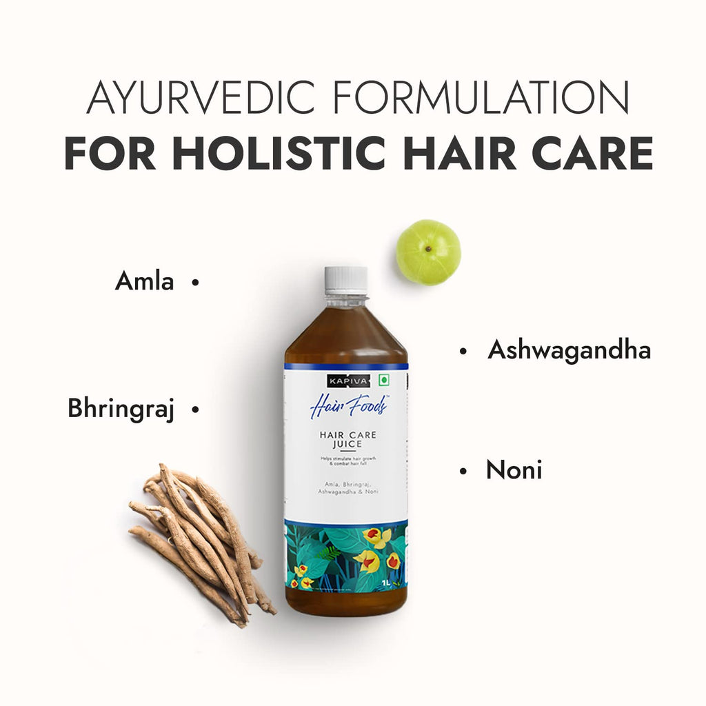 natural hair nourishment with Kapiva juice