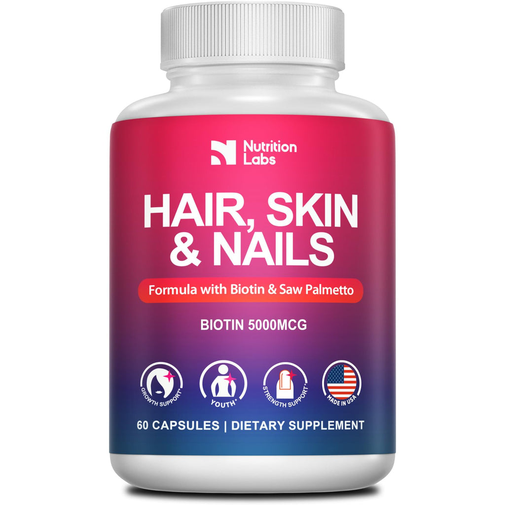 natural hair skin and nails vitamins