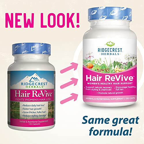 Natural hair supplement for thicker hair