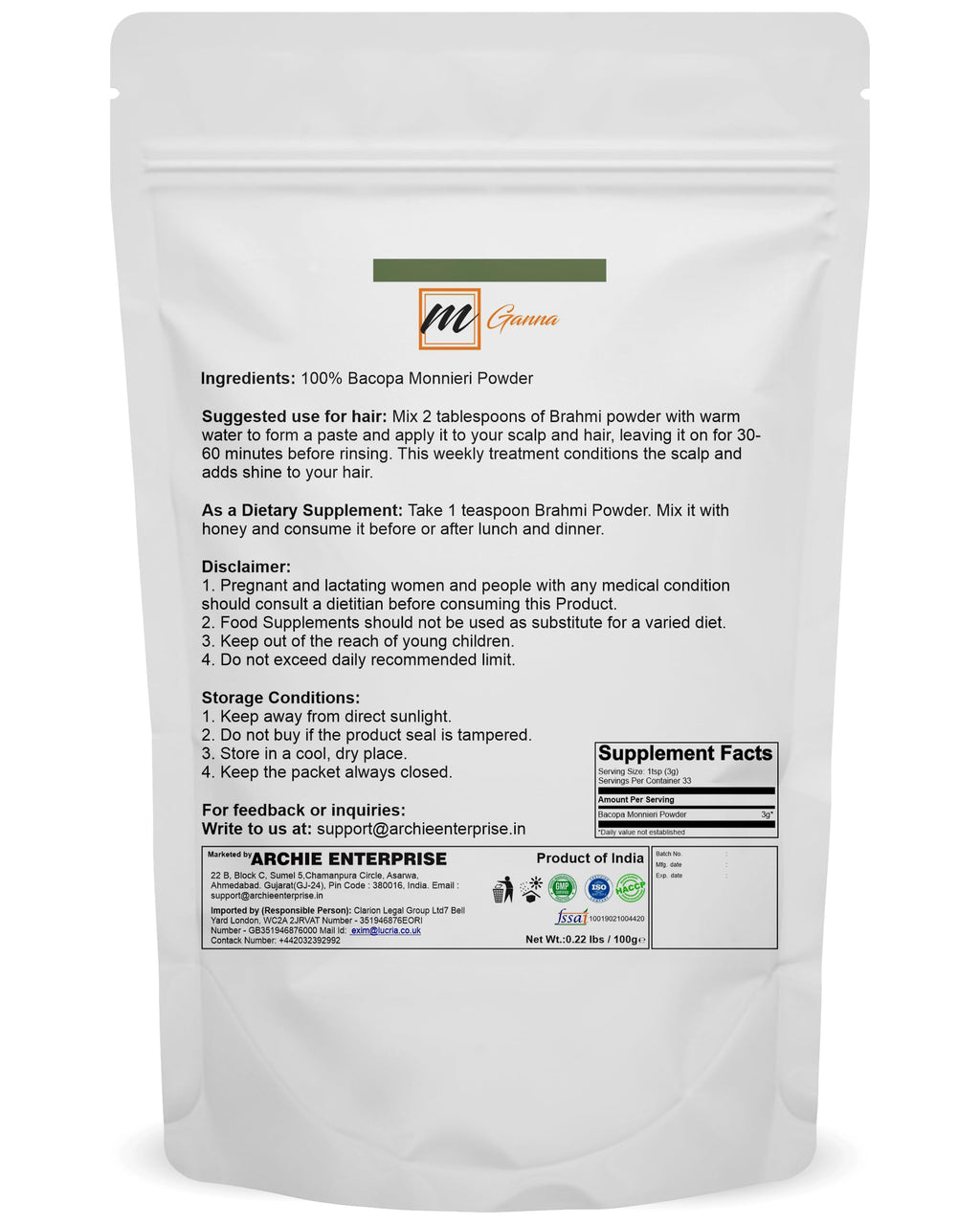 natural hair supplement for vitality