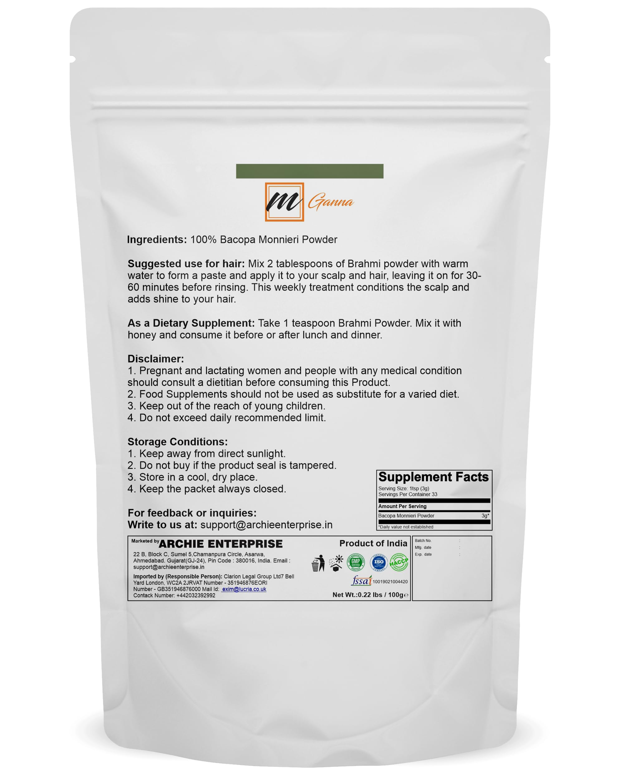 natural hair supplement for vitality