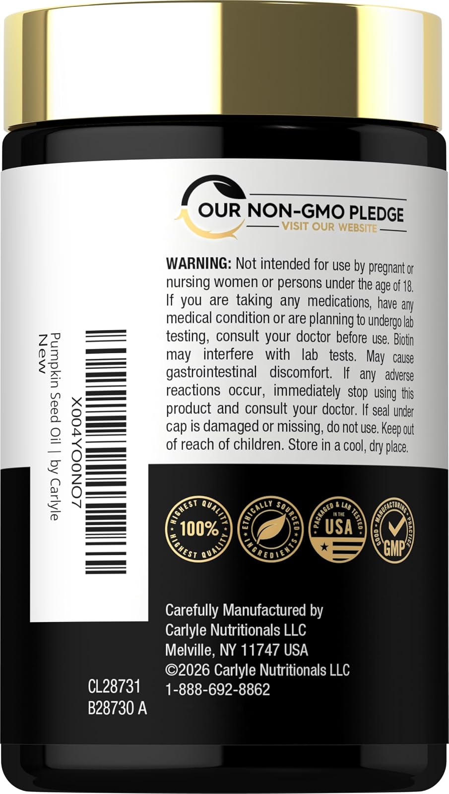Natural hair support supplement