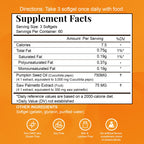 natural hair support with saw palmetto
