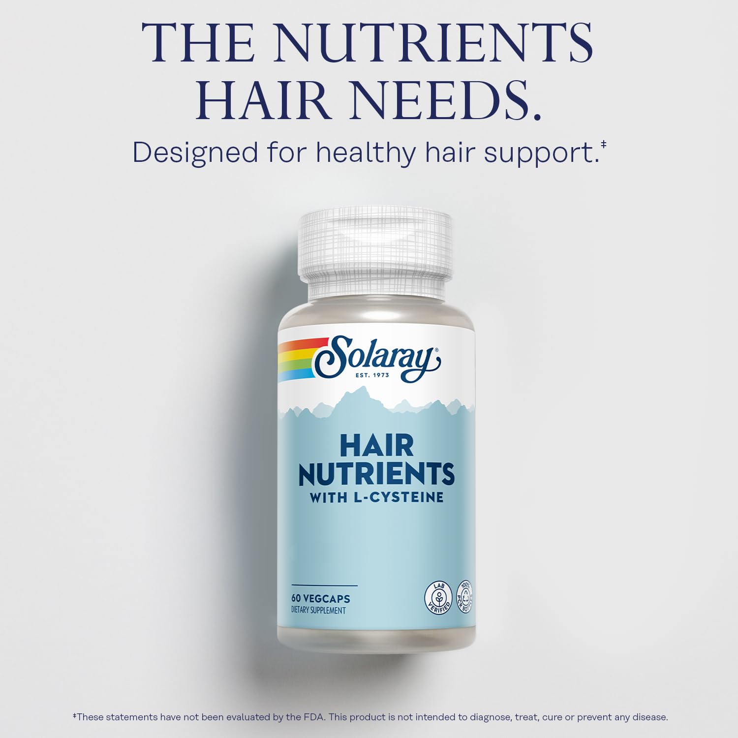 natural hair support with SOLARAY