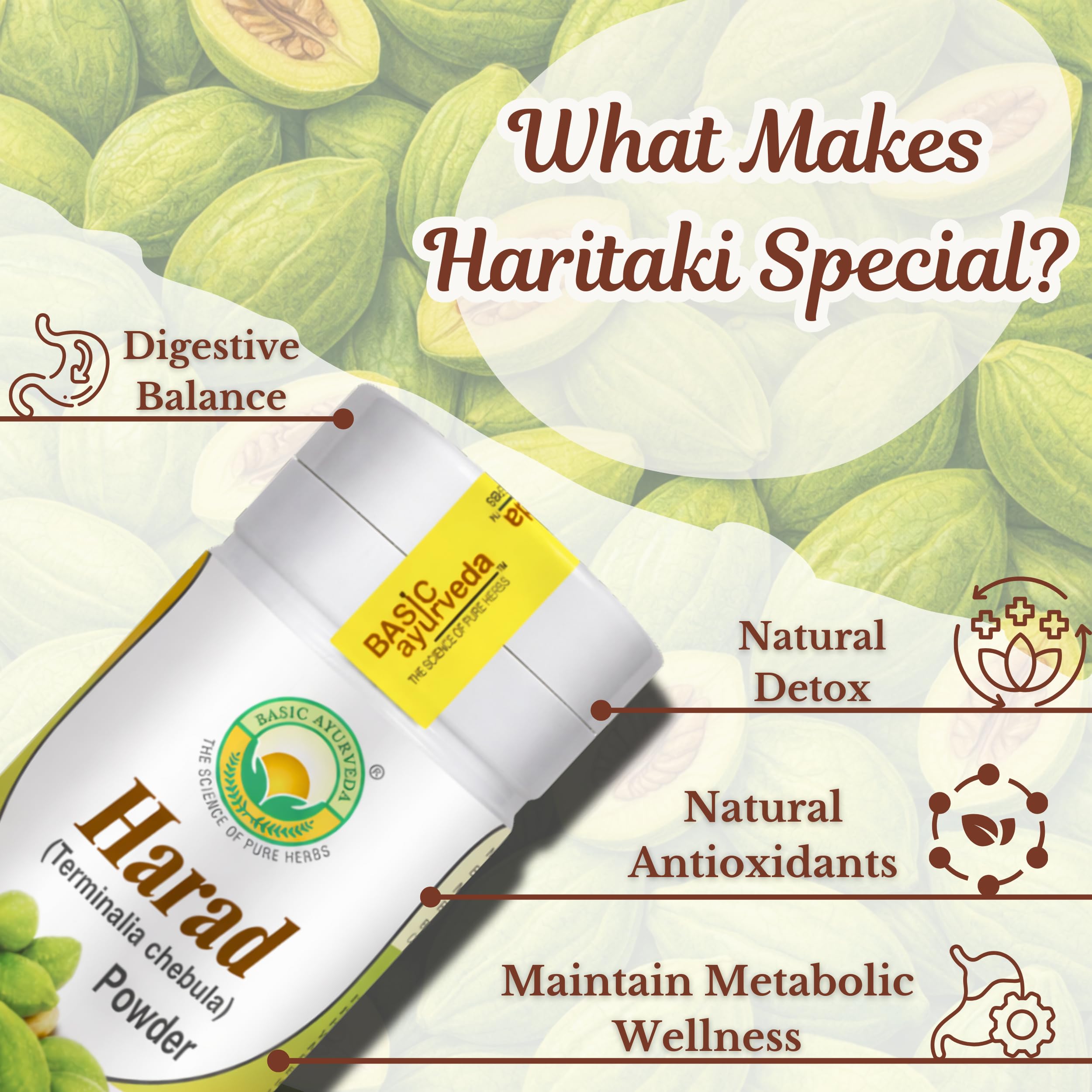 natural haritaki for digestive support
