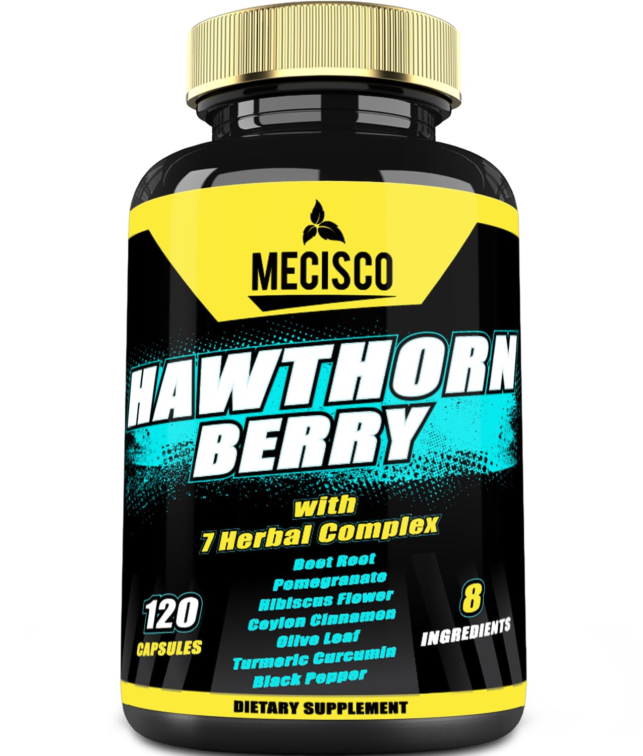natural hawthorn berry extract capsules