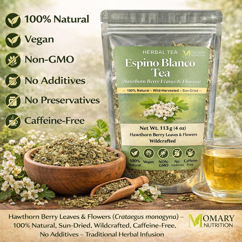 natural hawthorn berry infusion