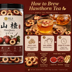 natural hawthorn berry infusion
