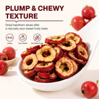 natural hawthorn berry tea slices