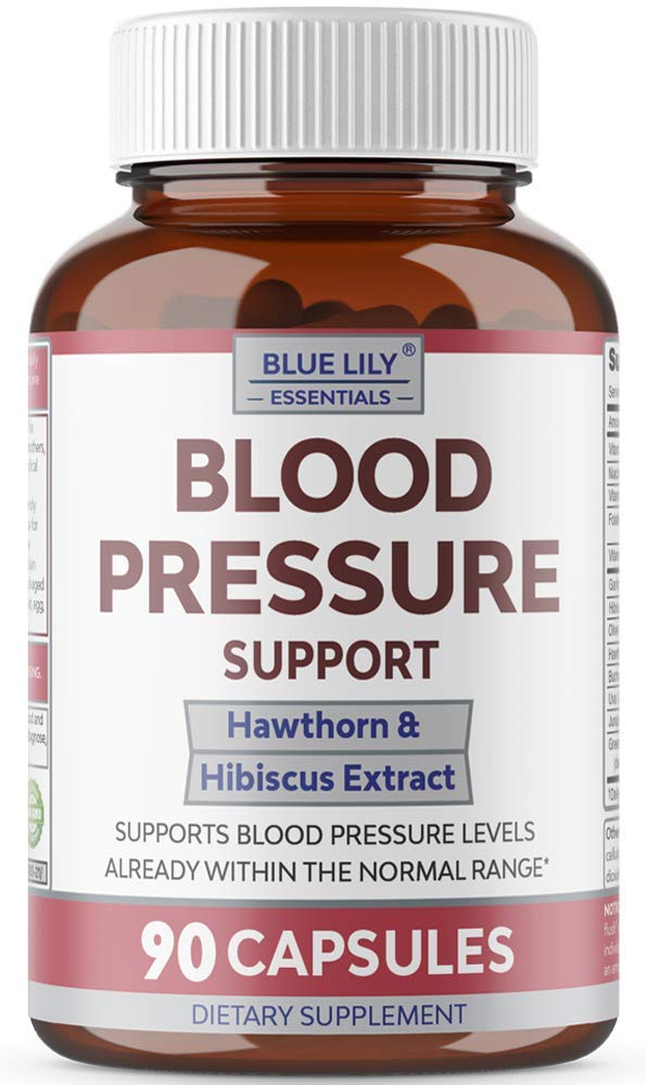 natural hawthorn blood pressure support