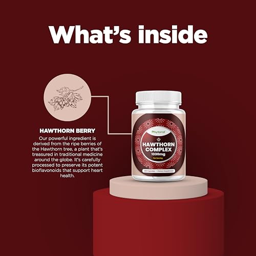 natural hawthorn capsules for digestion