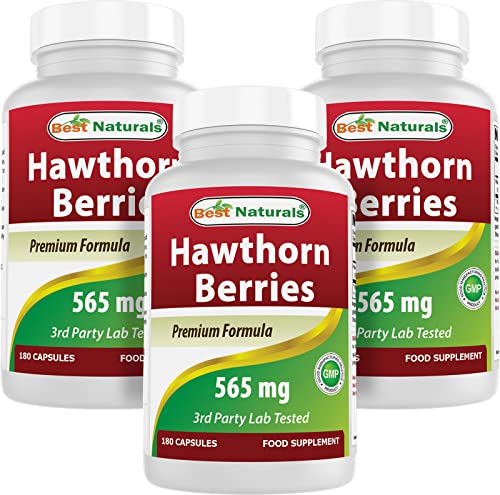 Natural hawthorn capsules for wellness