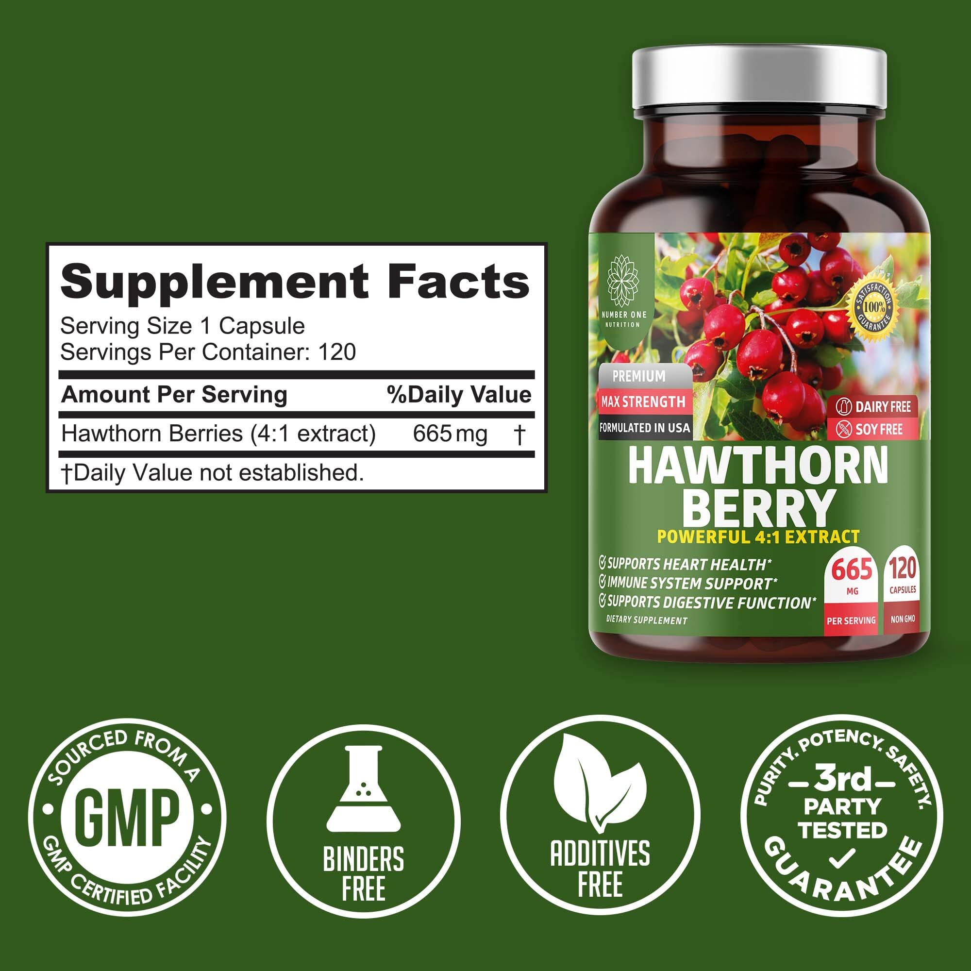 natural hawthorn extract for health