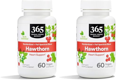 Natural hawthorn extract supplement benefits