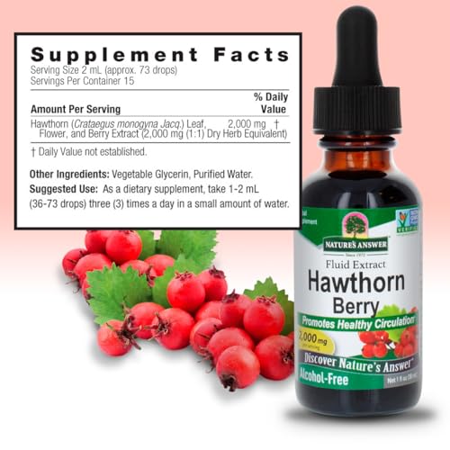 natural hawthorn for cholesterol support