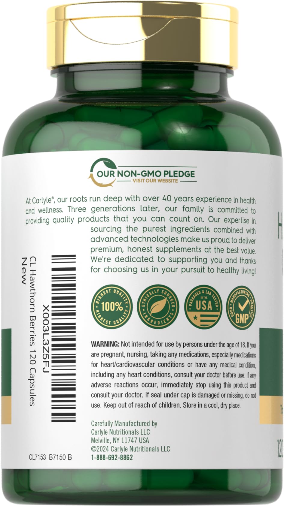 natural hawthorn for heart health