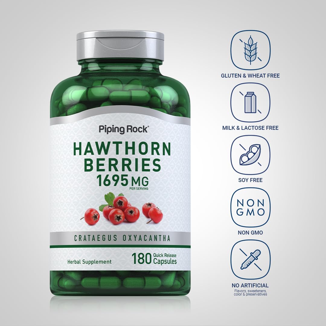 Natural hawthorn for heart health