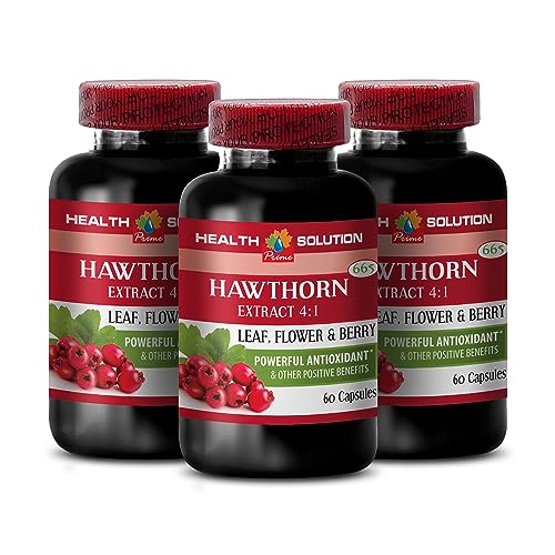 Natural hawthorn supplement for health