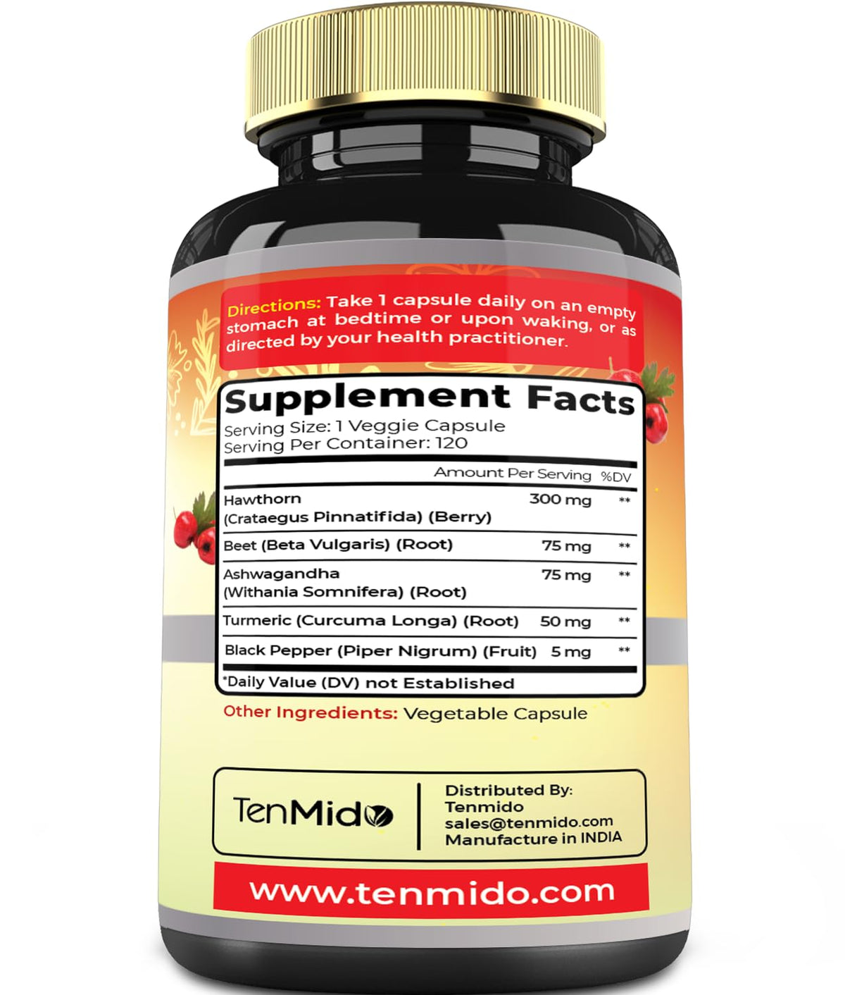 natural hawthorn supplement for heart health