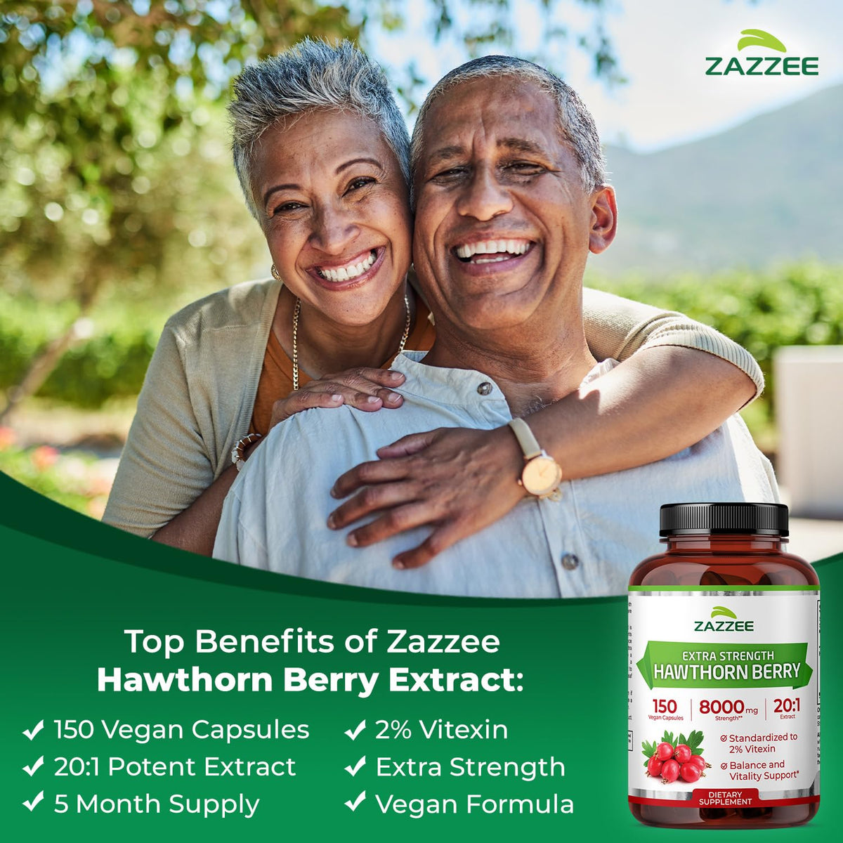 natural hawthorn supplement for heart health