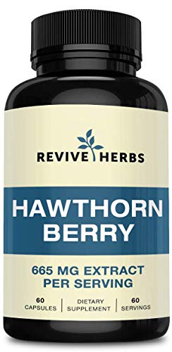 Natural hawthorn supplement for wellness