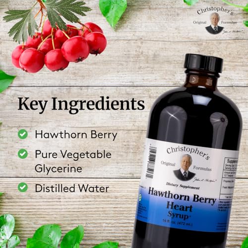 natural hawthorn syrup for digestion