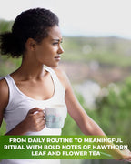 Natural hawthorn tea for wellness