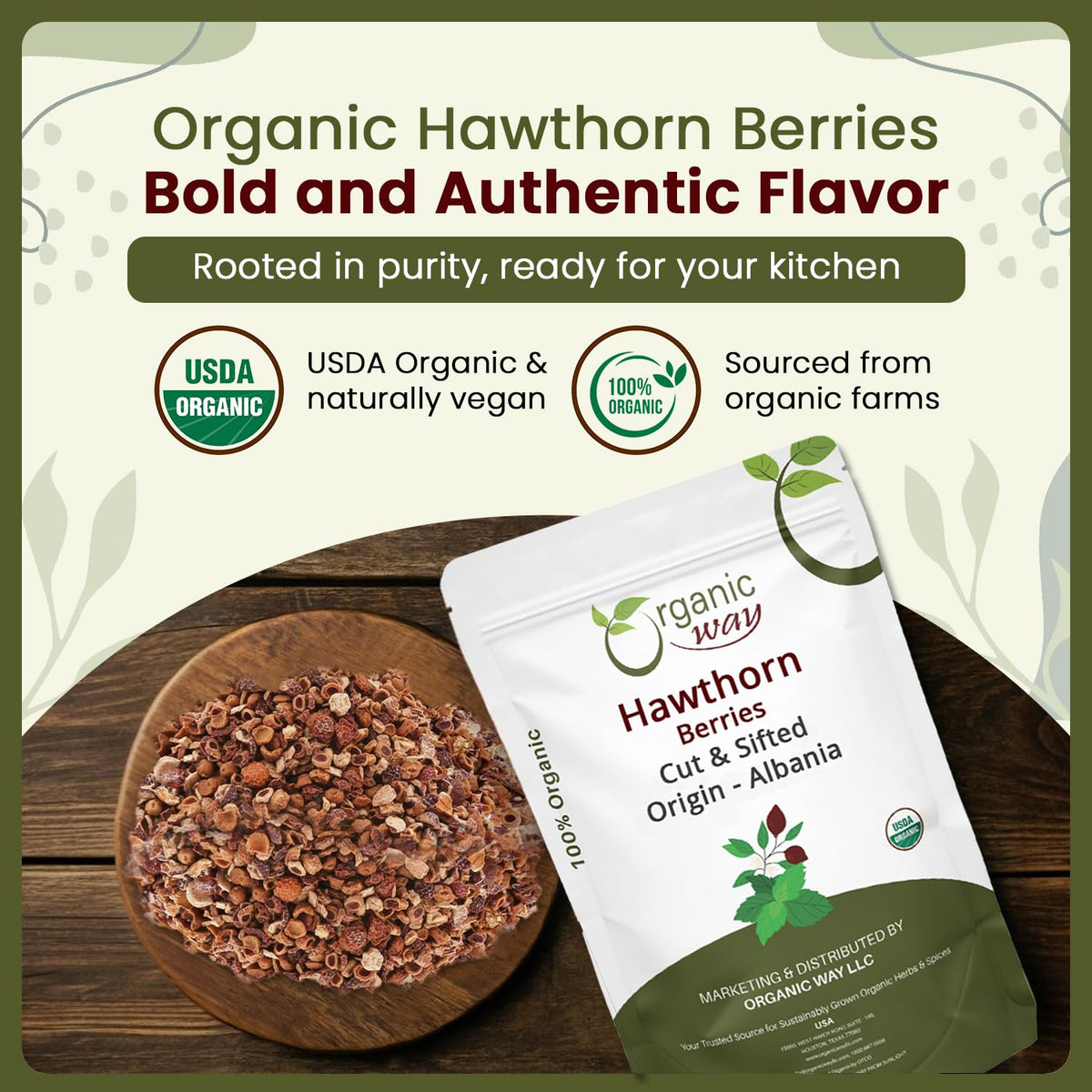 natural hawthorn tea for wellness