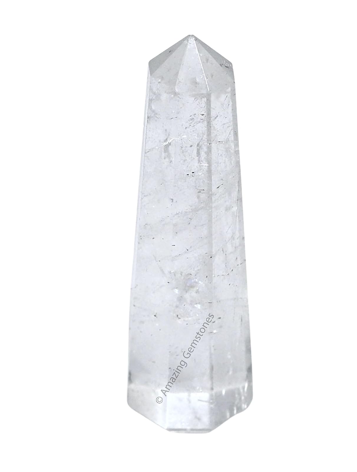 natural healing clear quartz crystal
