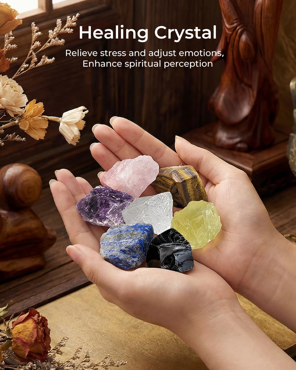 natural healing crystals for stress