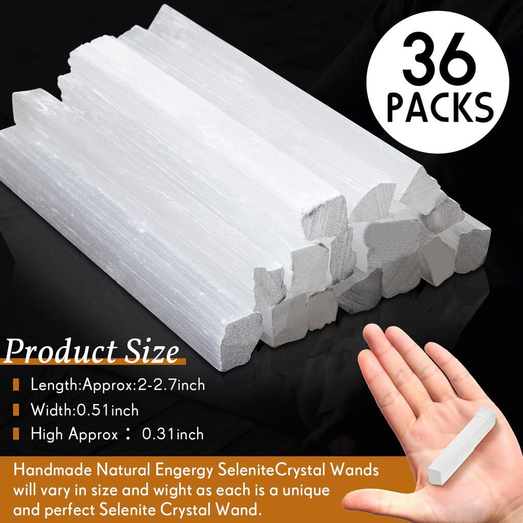 Natural healing with selenite crystals