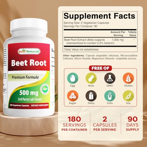 natural health beet root capsules