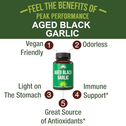 natural health benefits of aged garlic