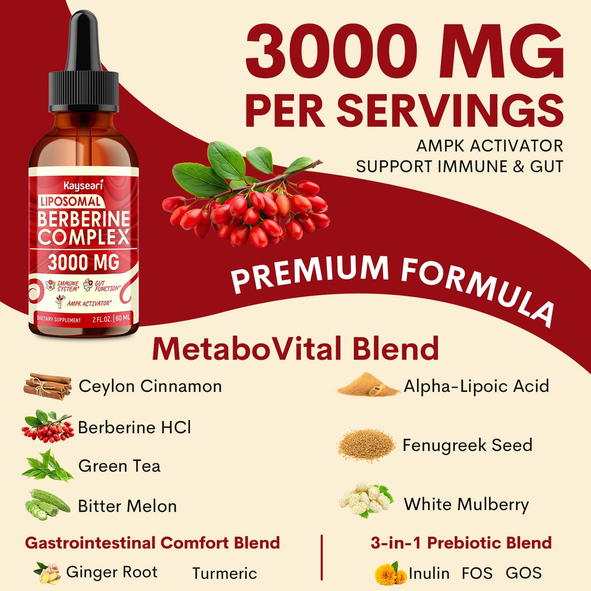 Natural health benefits of berberine