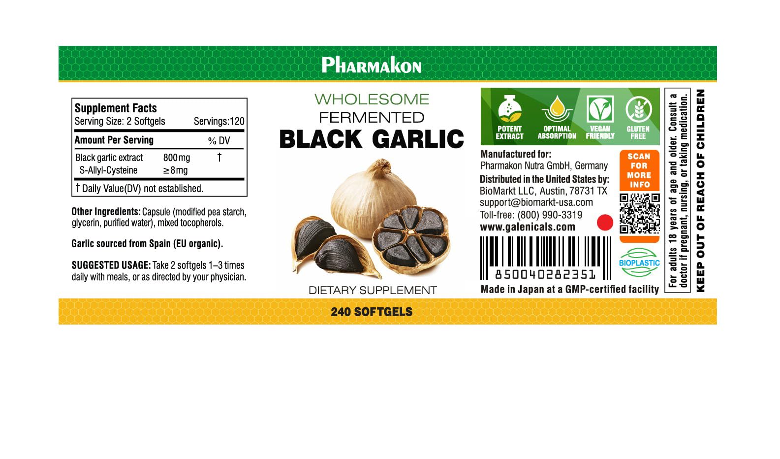 natural health benefits of black garlic
