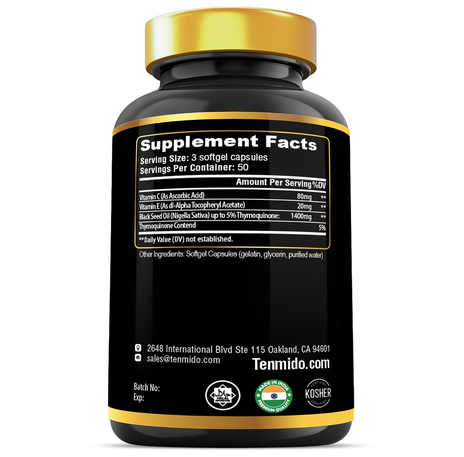 Natural health benefits of black seed oil