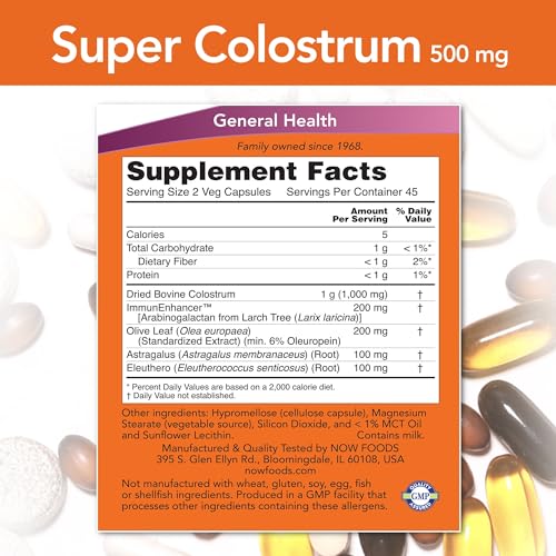 natural health benefits of colostrum