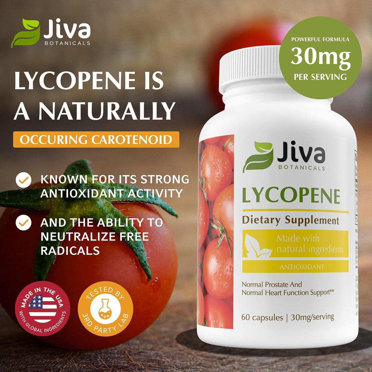 natural health benefits of Lycopene
