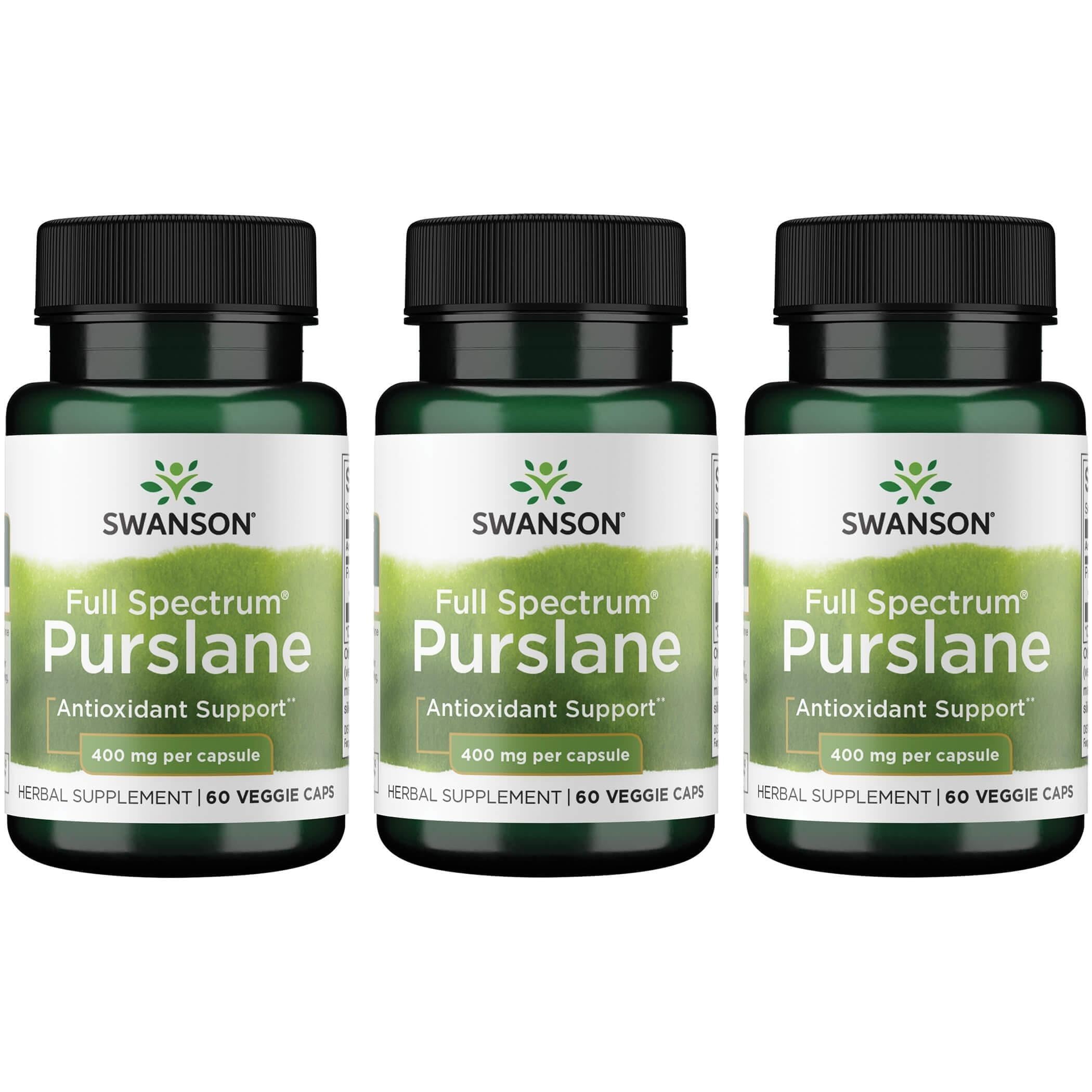 natural health benefits of purslane capsules
