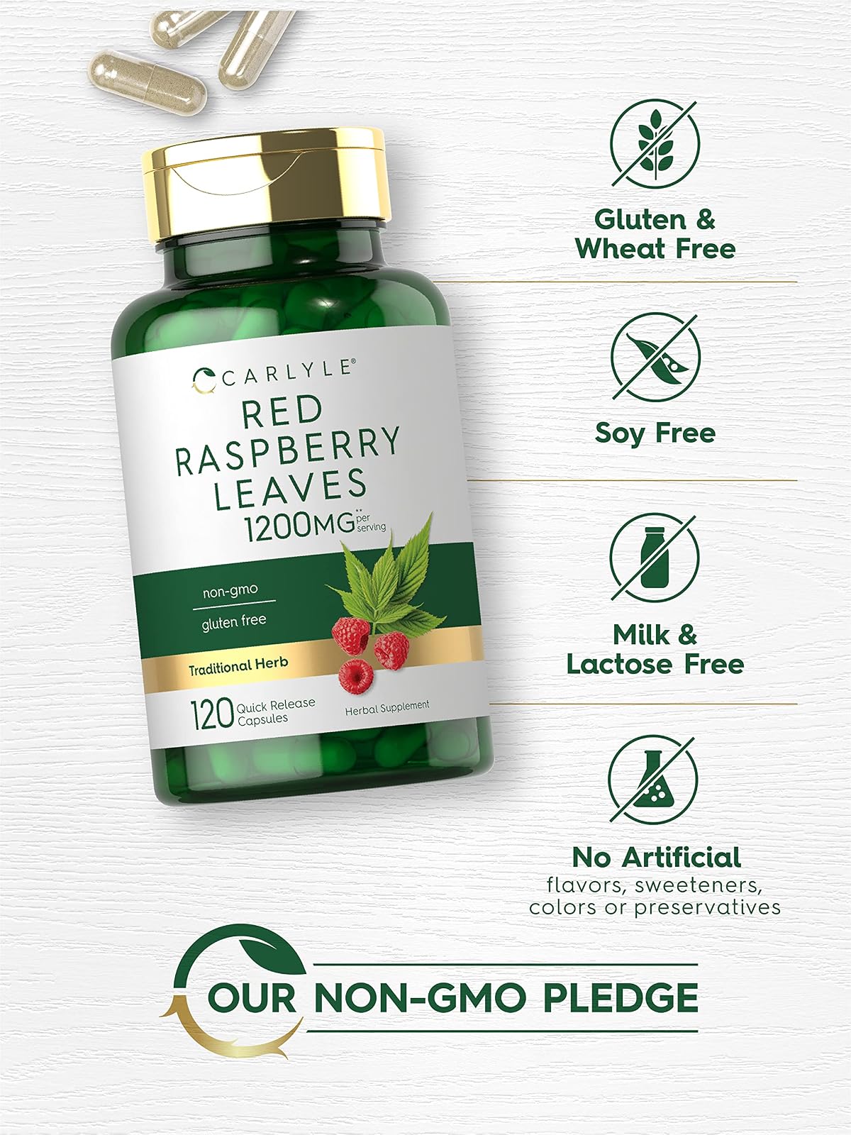 Natural health benefits of raspberry leaf