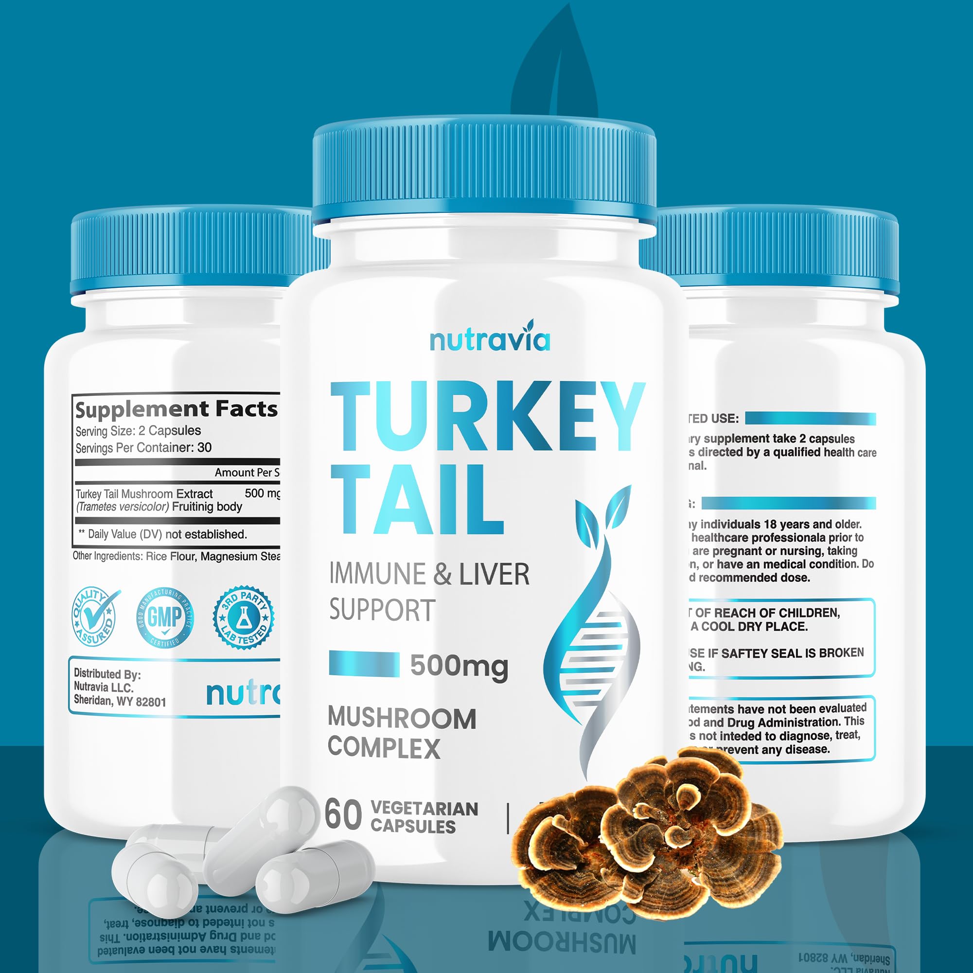 Natural health benefits of Turkey Tail mushrooms
