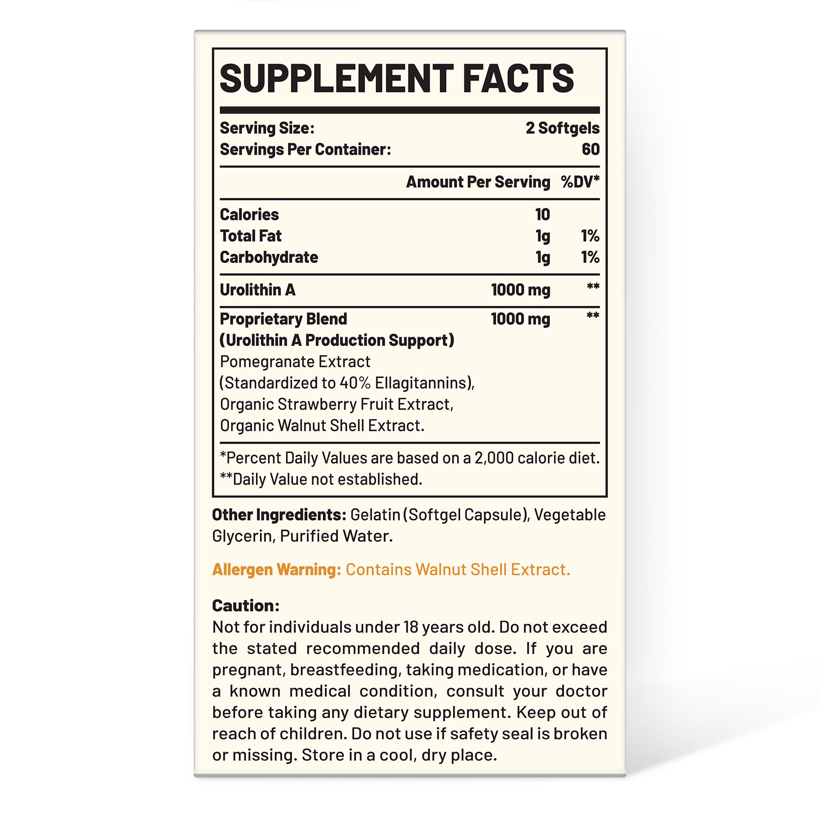 Natural health benefits of Urolithin