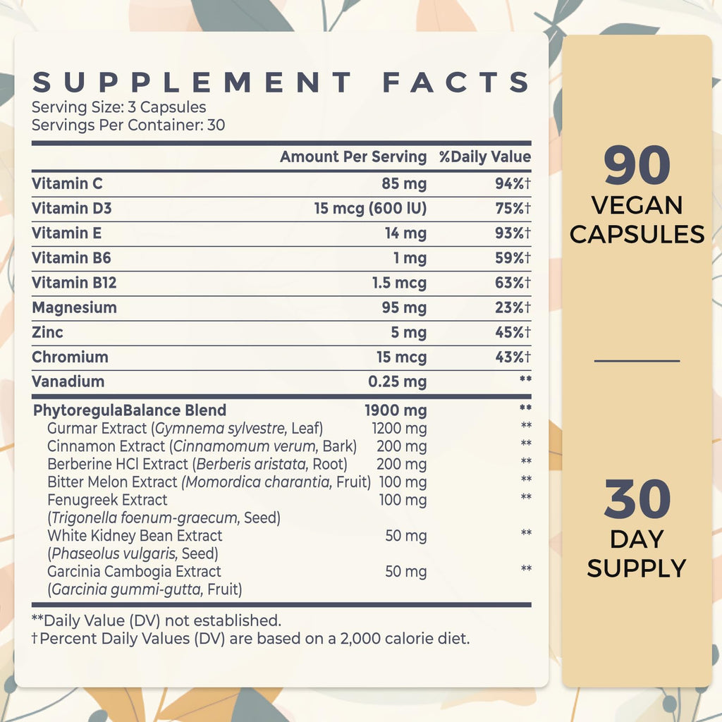 Natural health blended vitamins