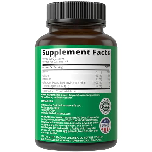natural health boost from colostrum supplements