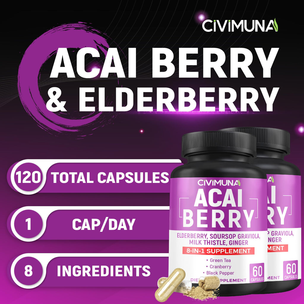 Natural health boost with Acai