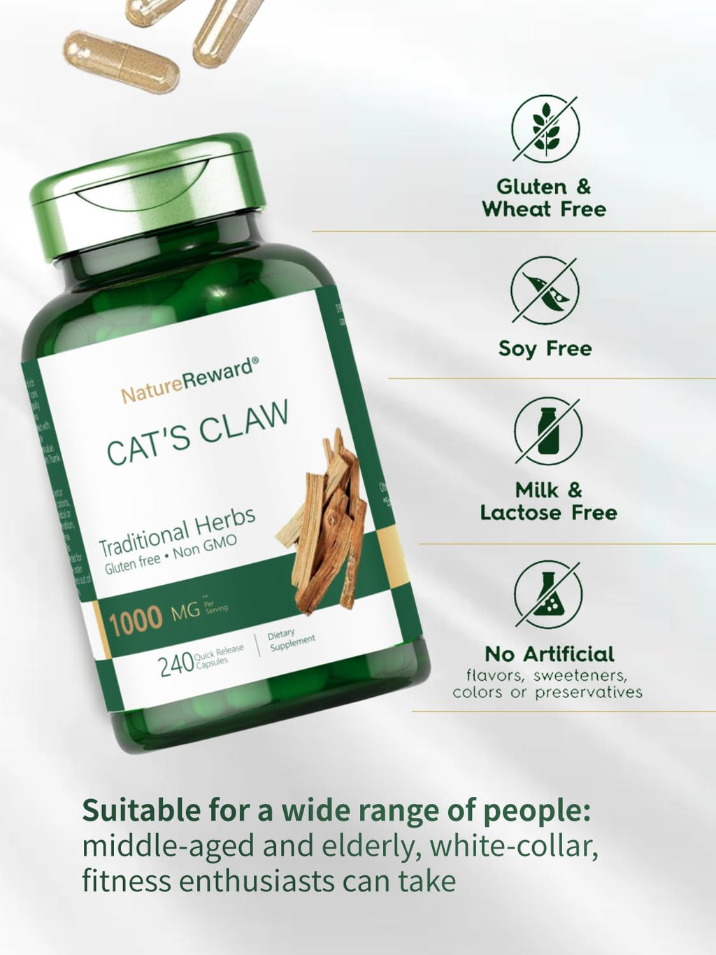 natural health Cat's Claw supplement