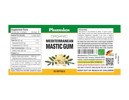 natural health mastic gum softgels