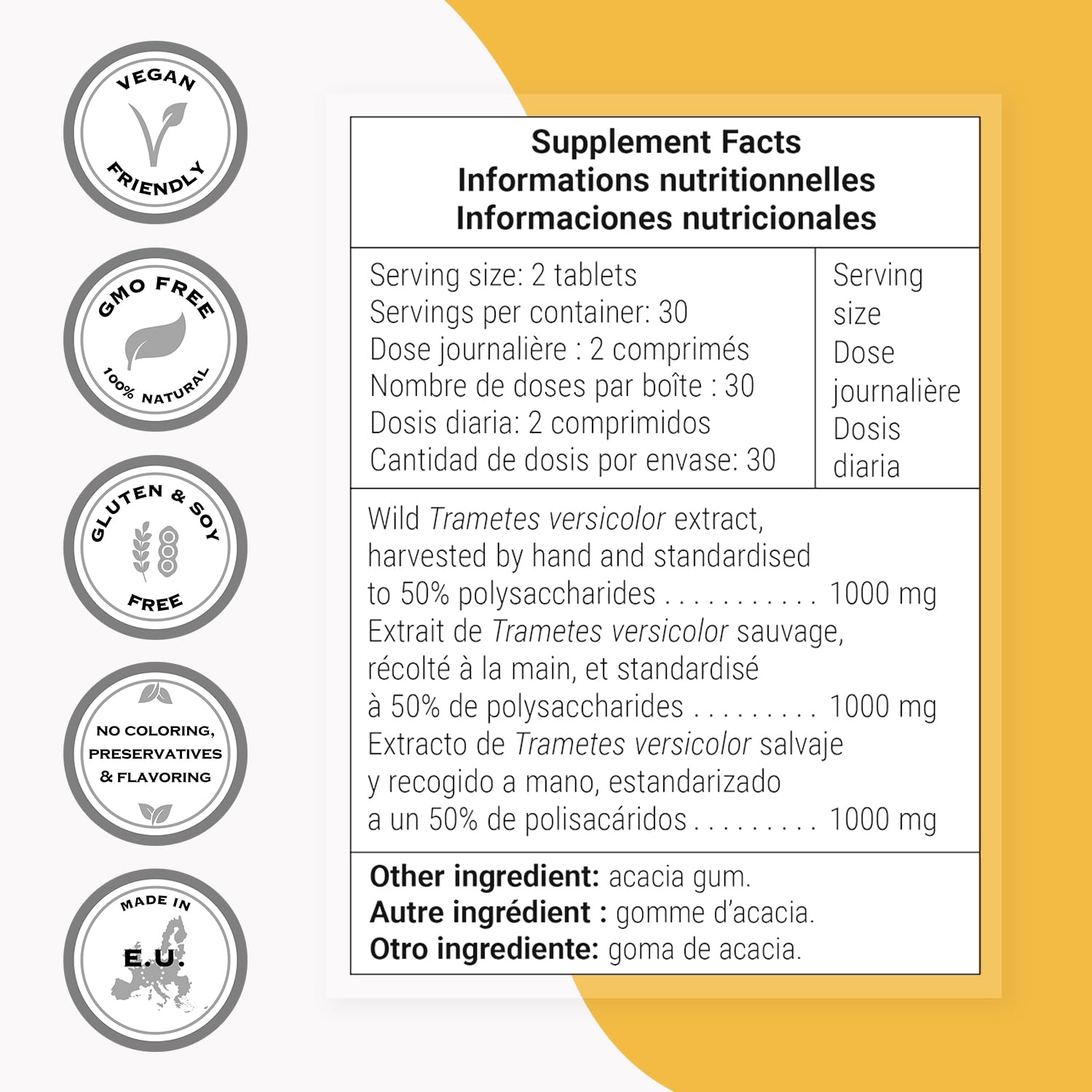 natural health mushroom supplement